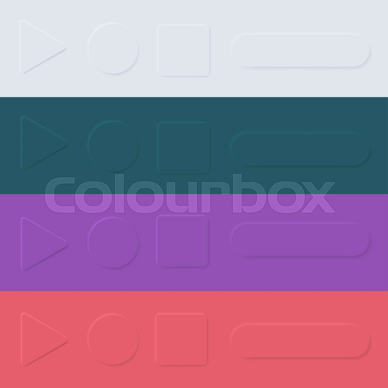 User Interface Elements For Mobile App Ui Buttons Icons Set Simple Modern Design For Mobile