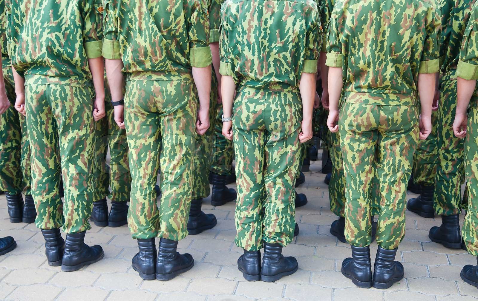 uniform, militær, kraft | Stock foto | Colourbox