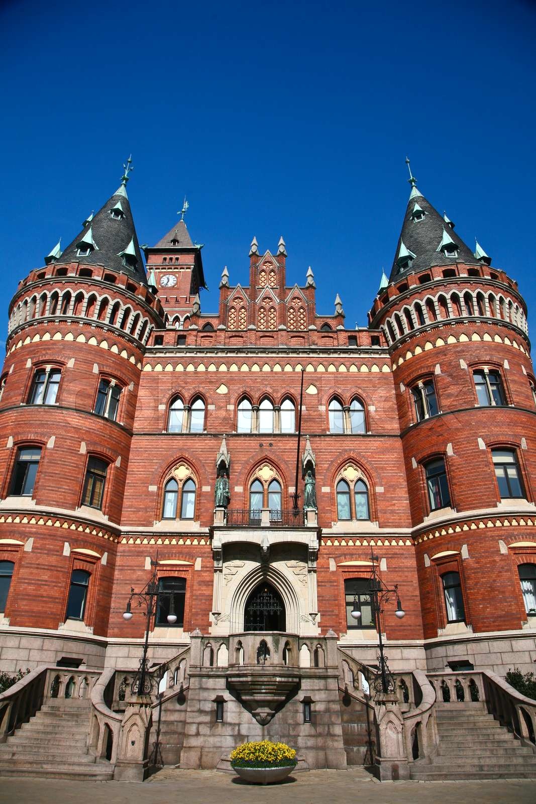 Helsingborg in Sweden:rådhus town hall | Stock image | Colourbox