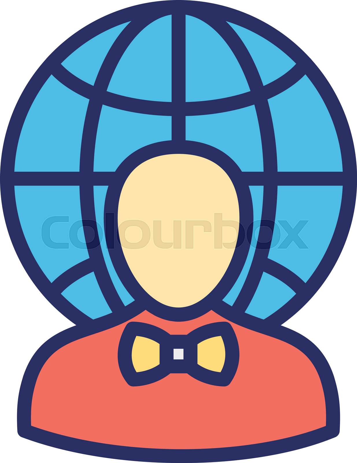 Global relation, International businessman, international consumer ...