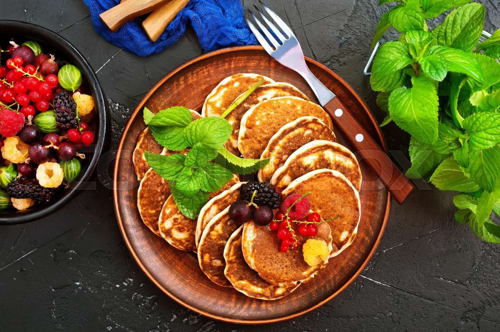 pancakes | Stock image | Colourbox