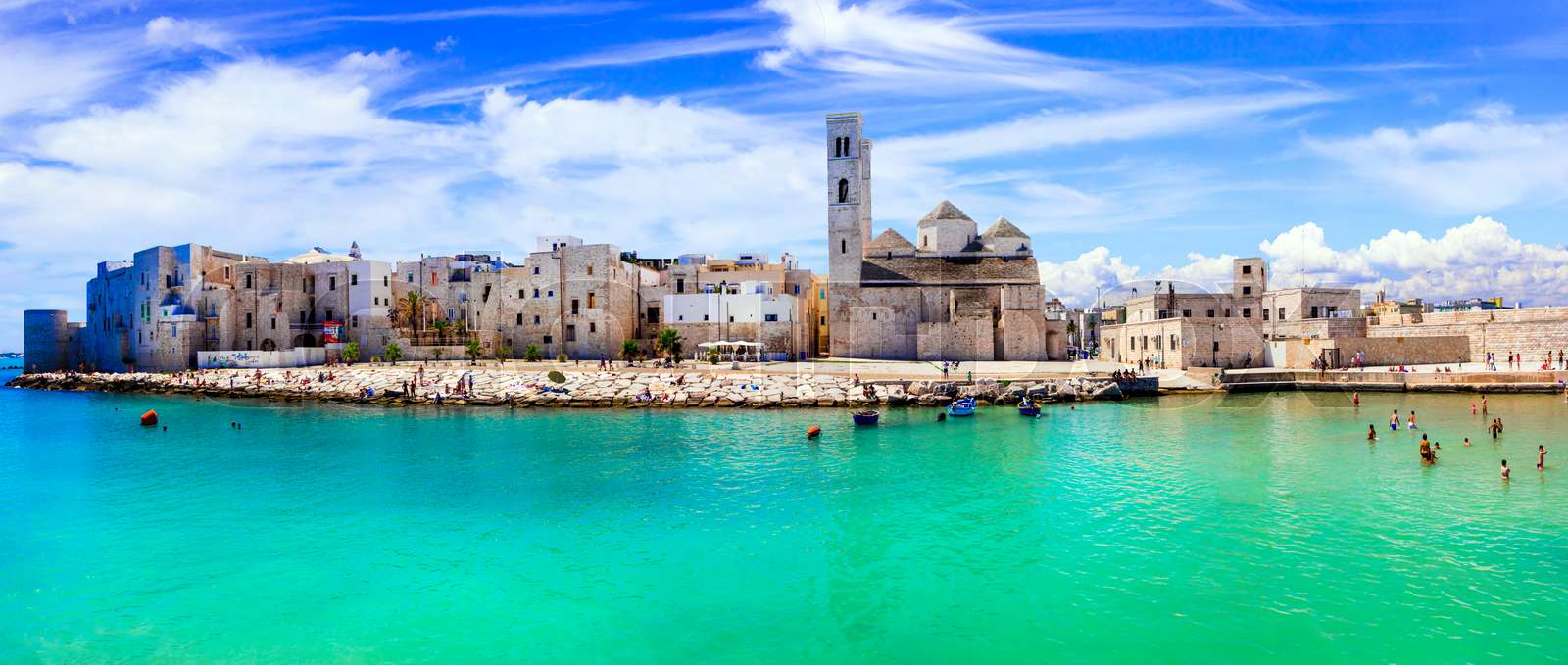 Molfetta - coastal town in Puglia with beautiful sea and beaches ...