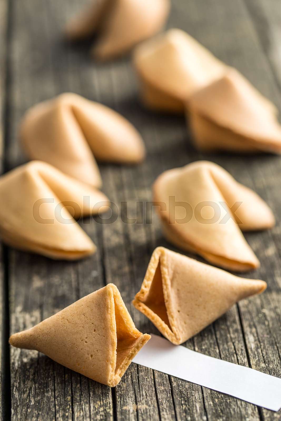 The fortune cookies. | Stock image | Colourbox