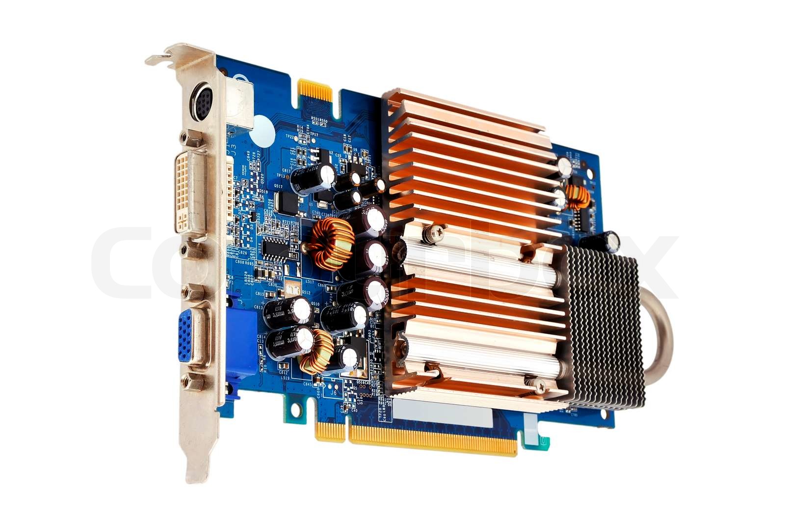 graphics card | Stock image | Colourbox