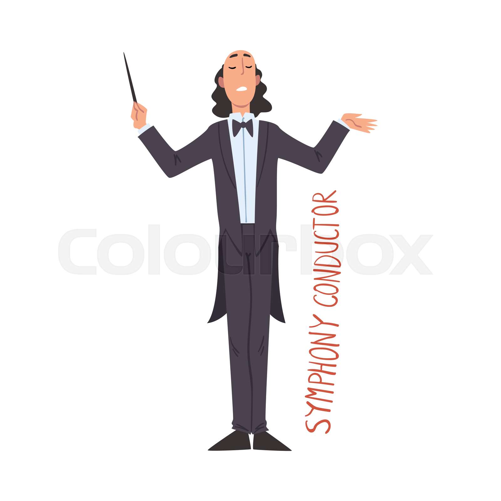 Orchestra Conductor Cartoon