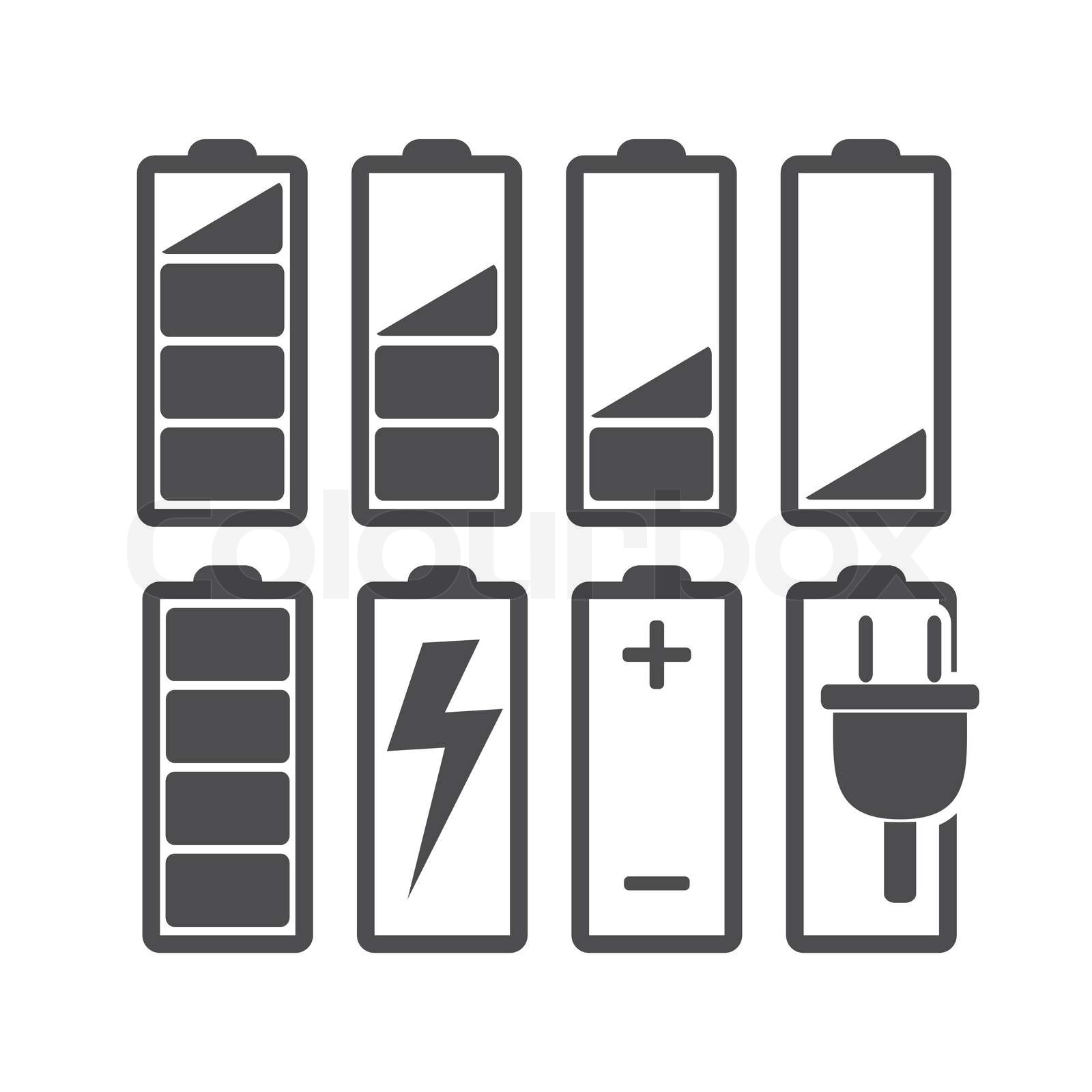 Battery | Stock vector | Colourbox