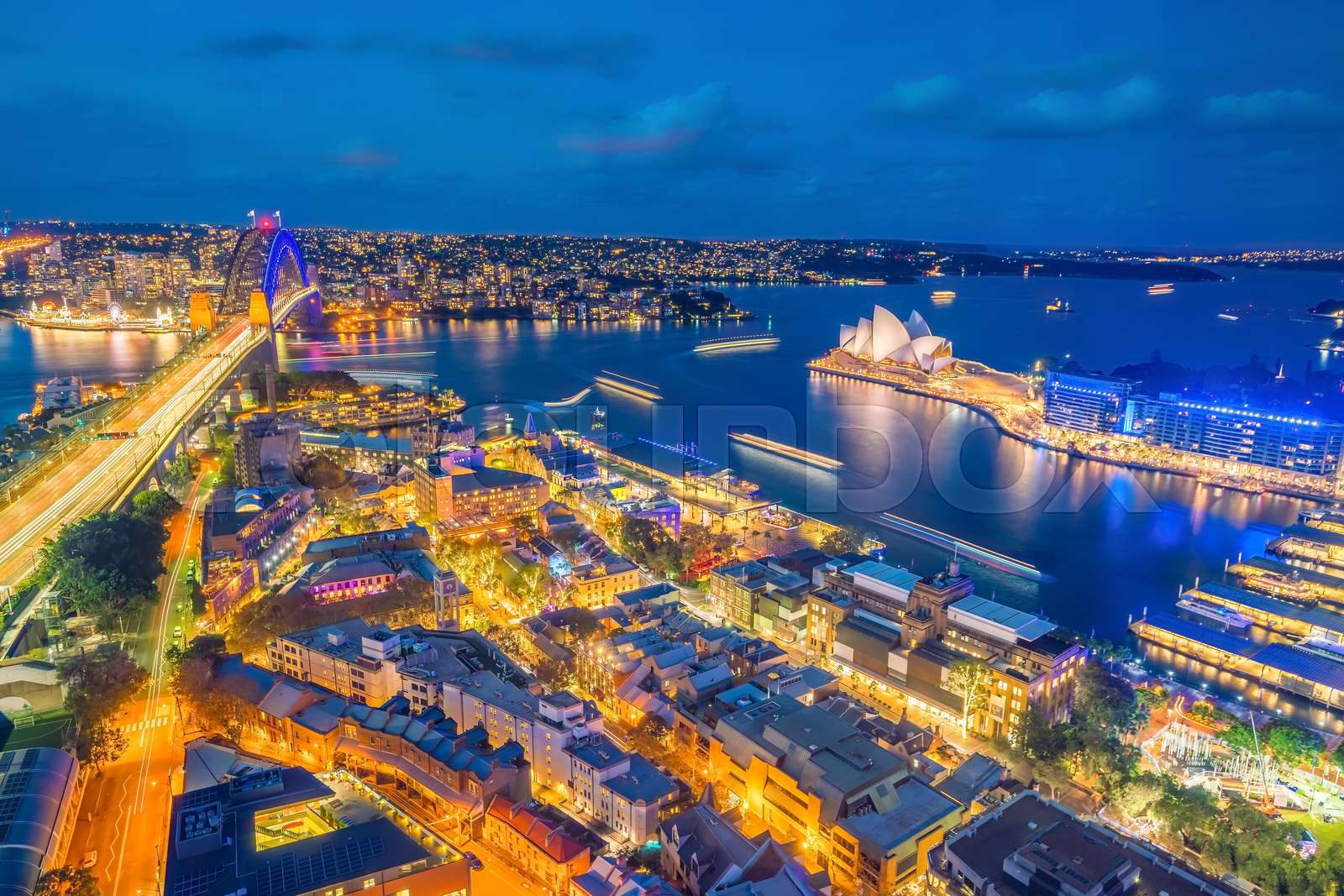 Downtown Sydney skyline in Australia | Stock image | Colourbox