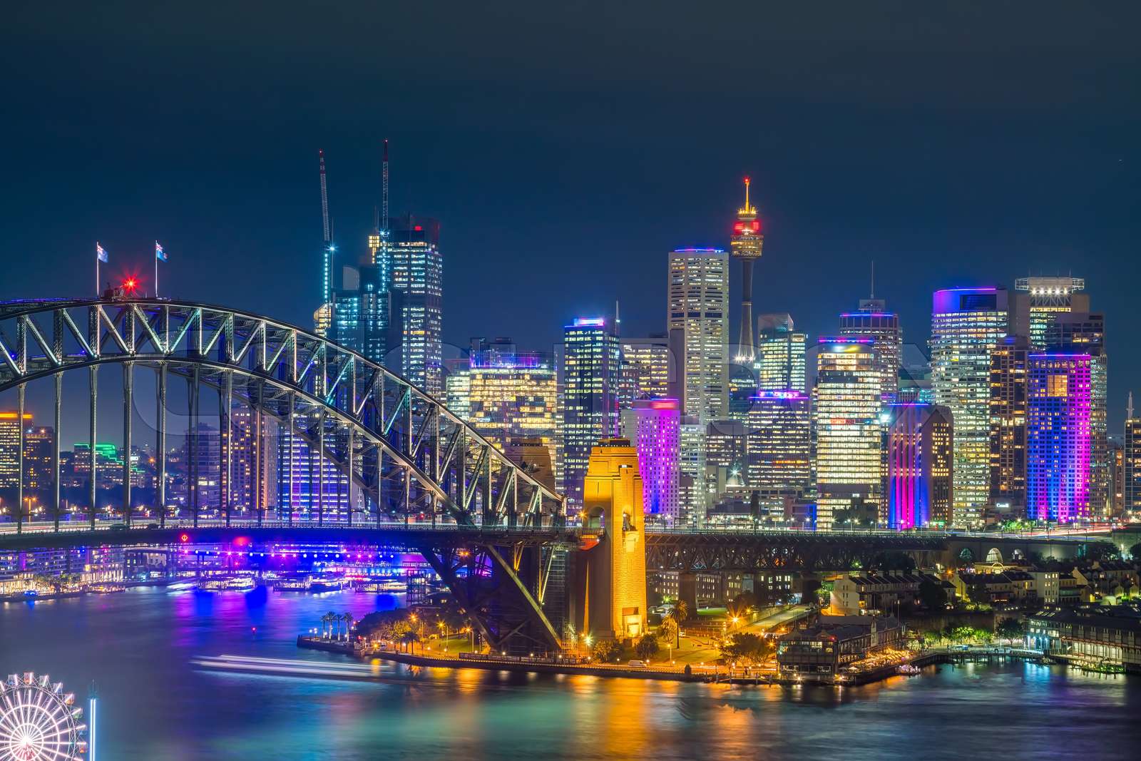 Downtown Sydney skyline in Australia | Stock image | Colourbox