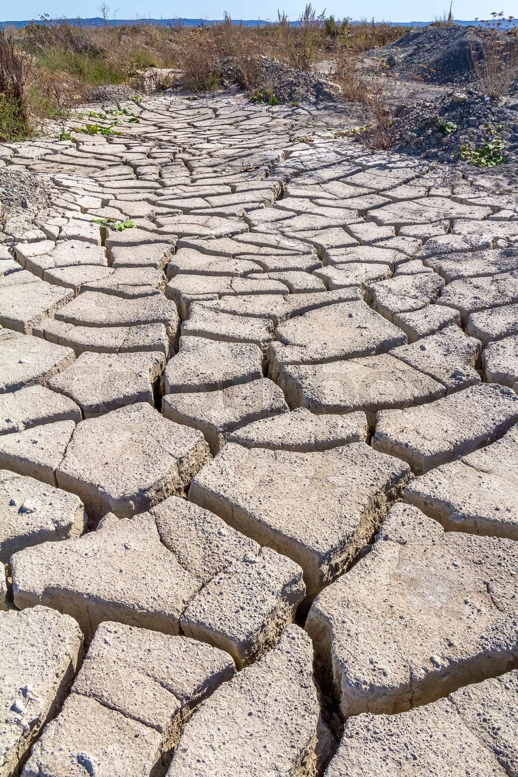 fissured dry ground | Stock image | Colourbox