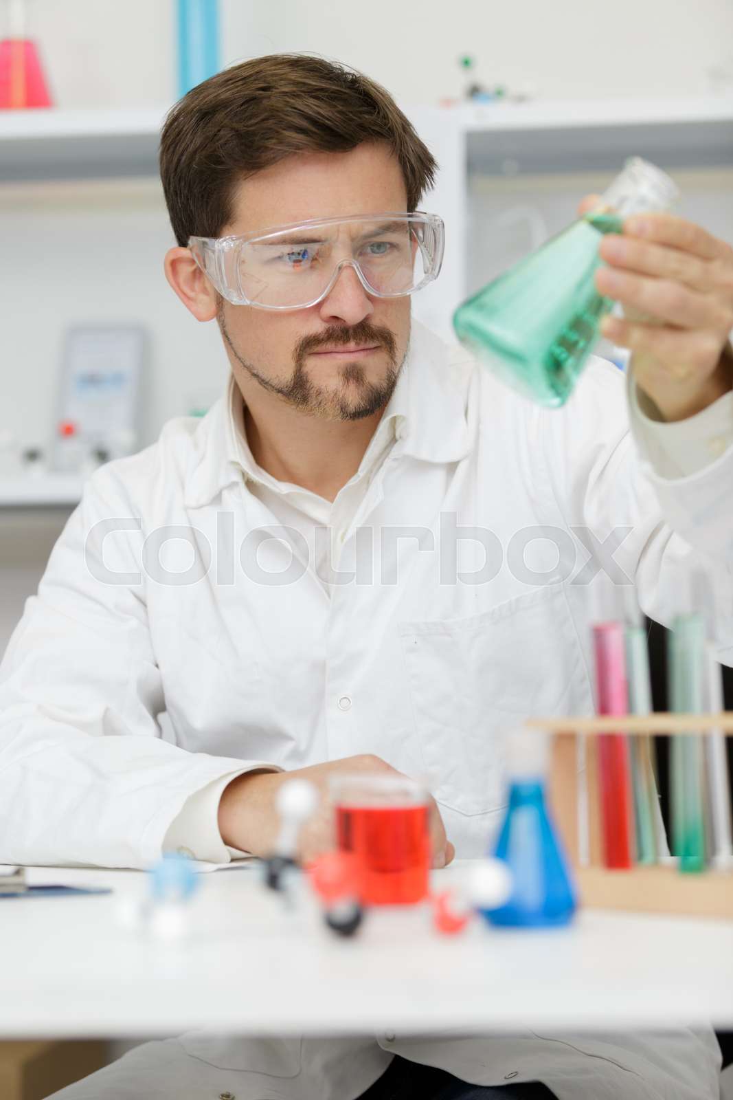 biochemist at work | Stock image | Colourbox