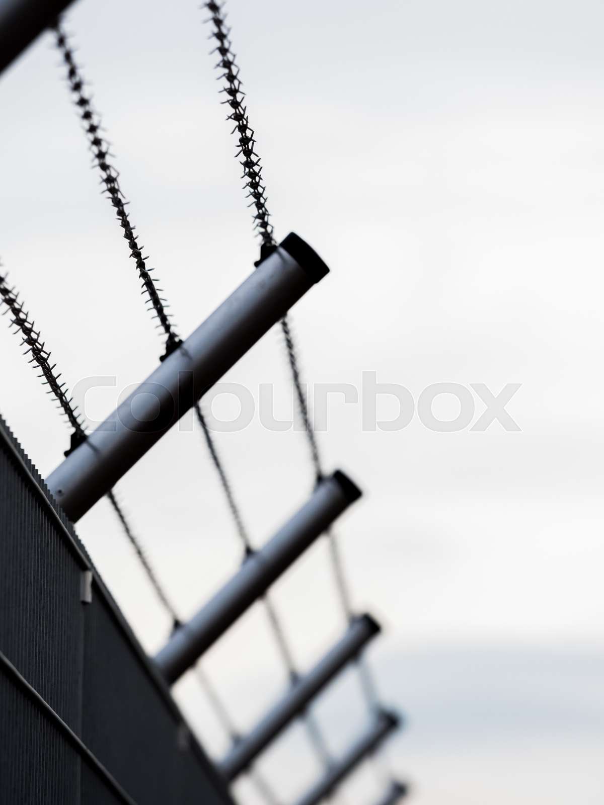 abgrenzung, abschiebung, anstehend | Stock Bild | Colourbox