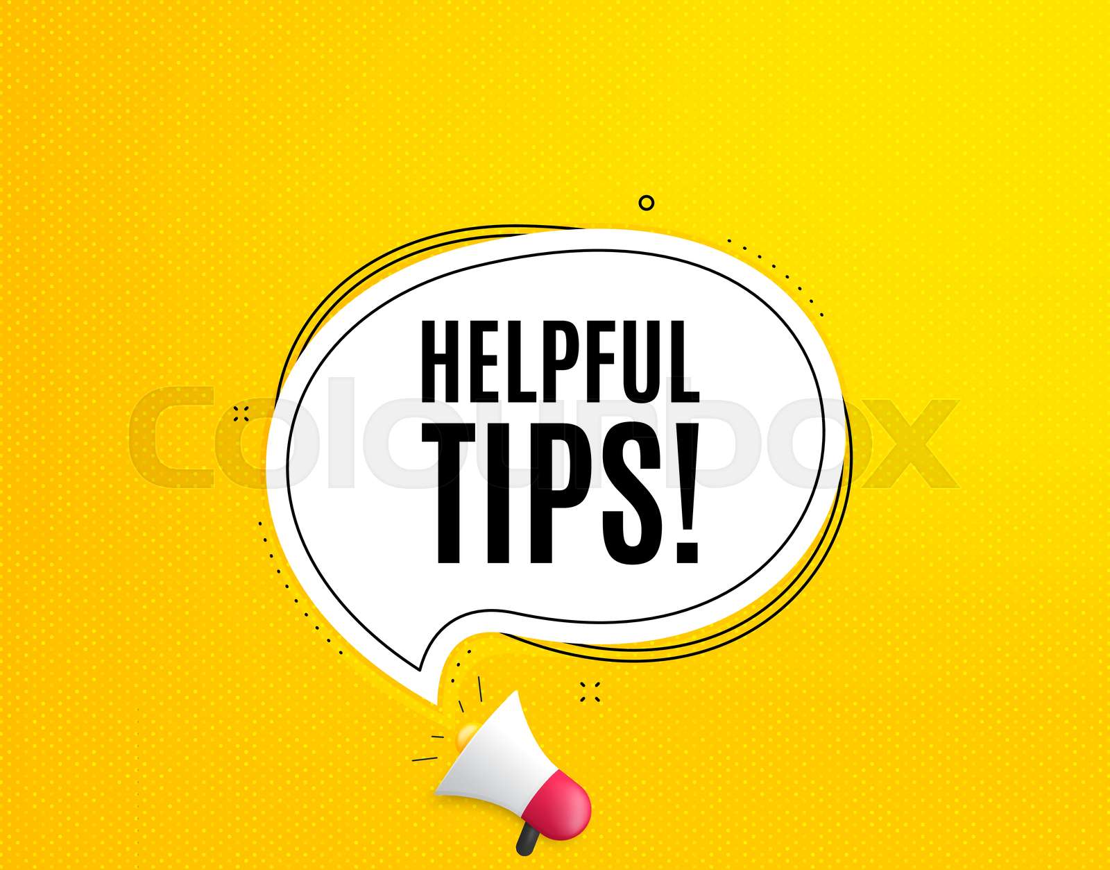 Helpful tips symbol. Education faq sign. Vector | Stock vector | Colourbox