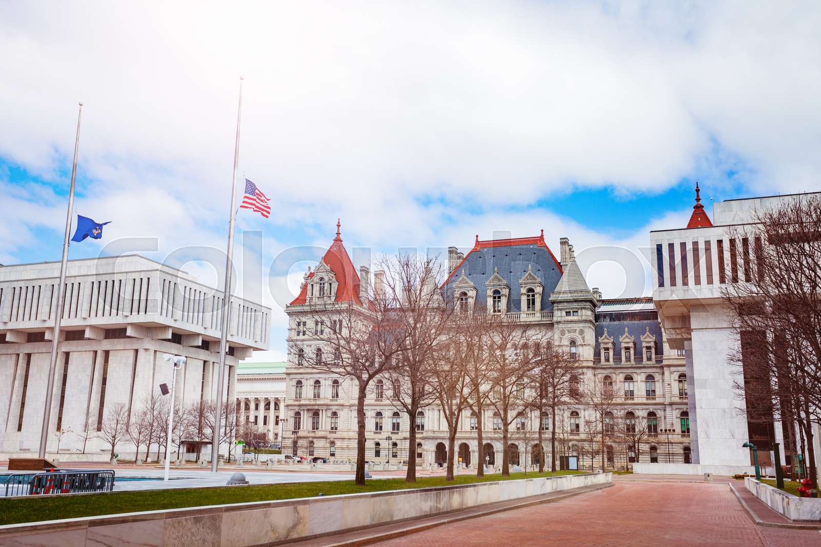 New York State Capitol building, Albany | Stock image | Colourbox