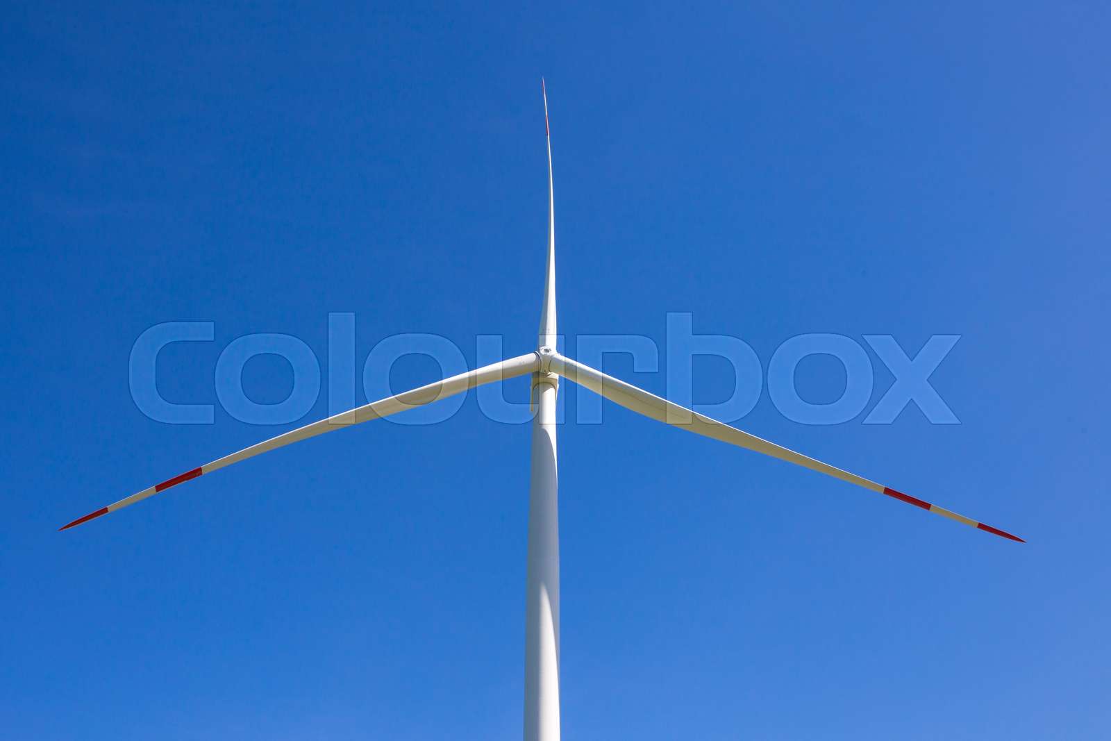Wind turbine blades | Stock image | Colourbox
