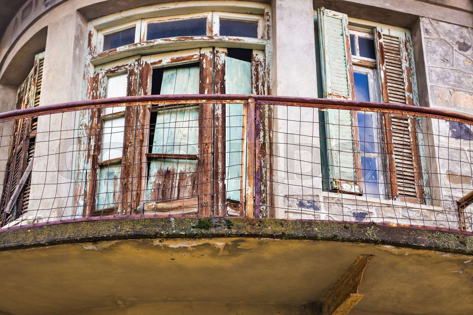 Abandoned and neglected house | Stock image | Colourbox