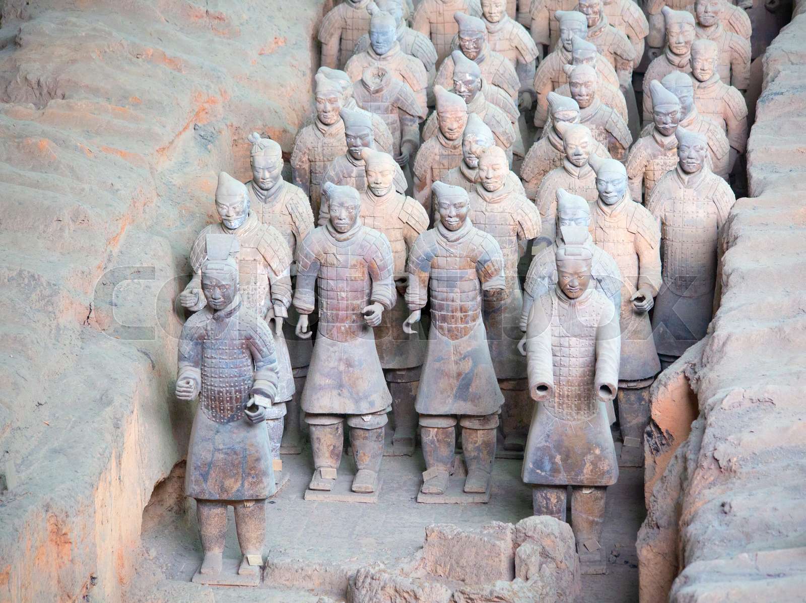 Terracotta army | Stock image | Colourbox