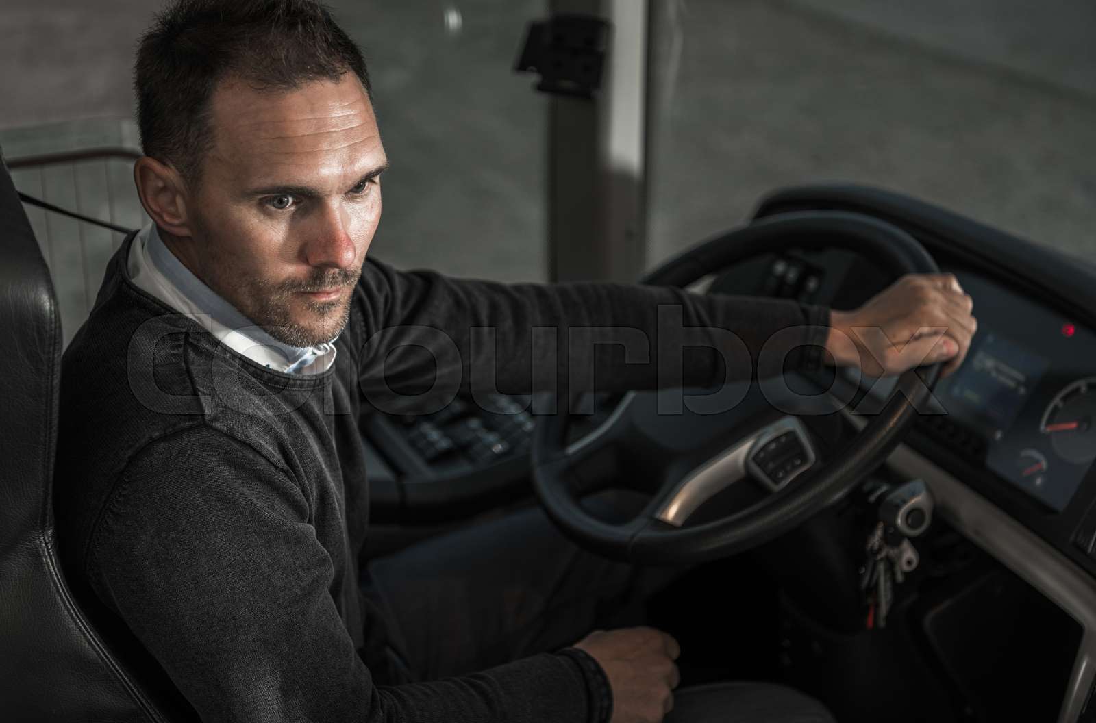 Public Bus Driver | Stock image | Colourbox