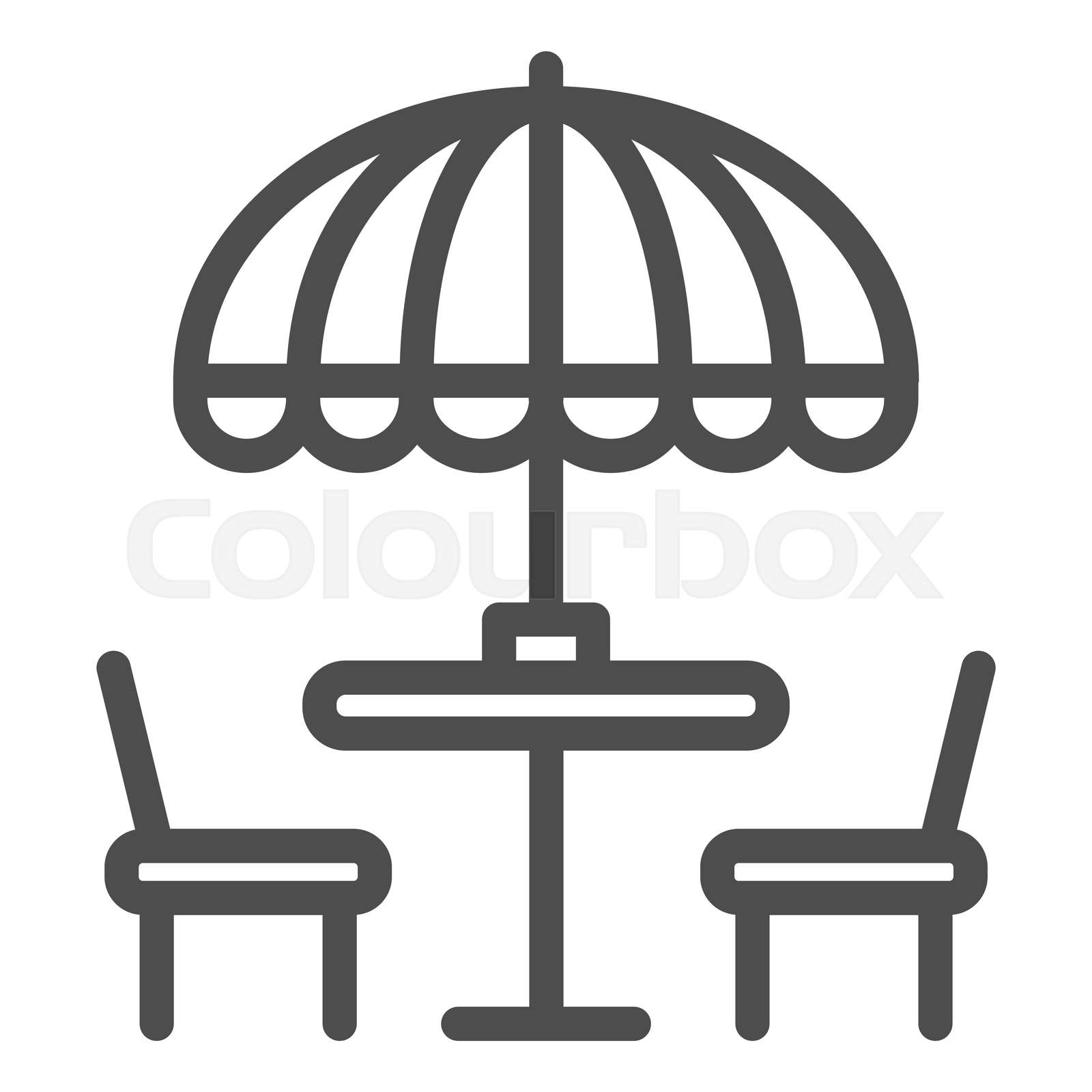 Outdoor Dining Icon