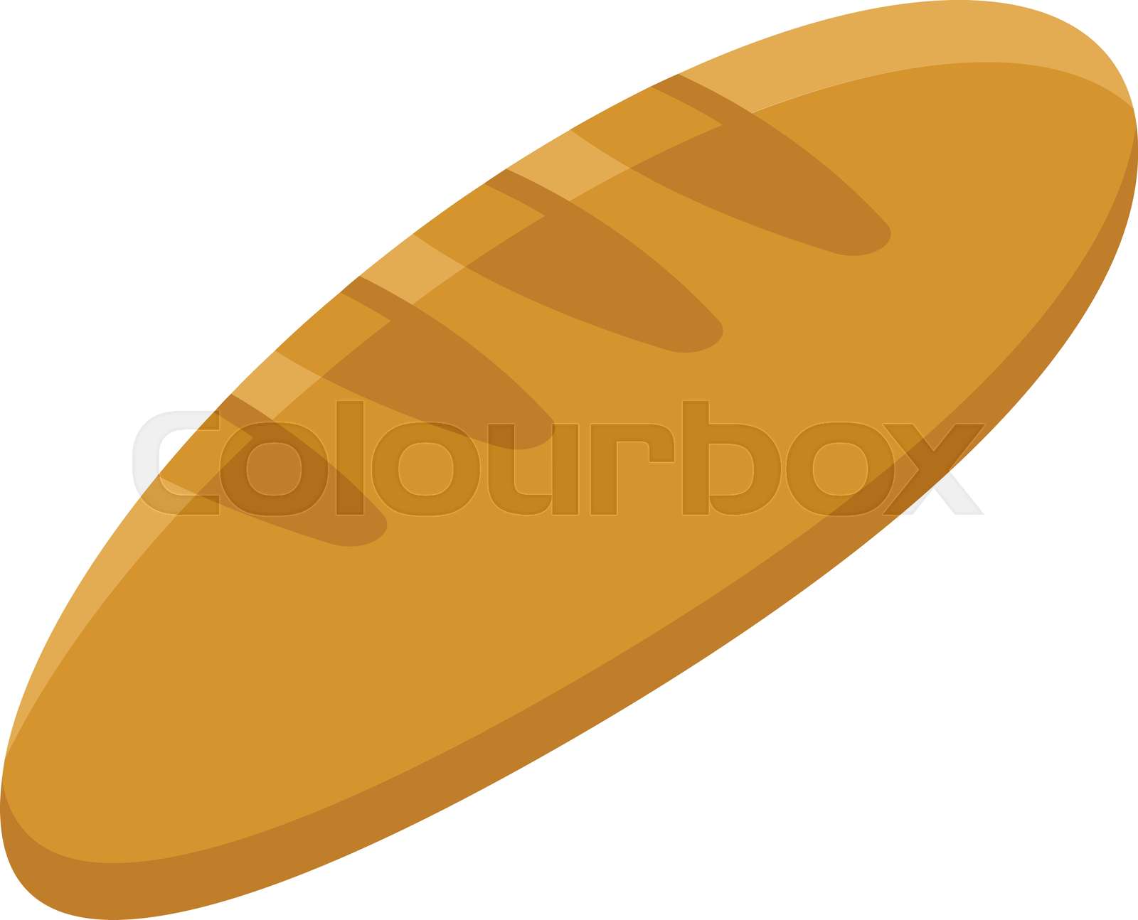 frisch, brot, icon | Stock-Vektor | Colourbox