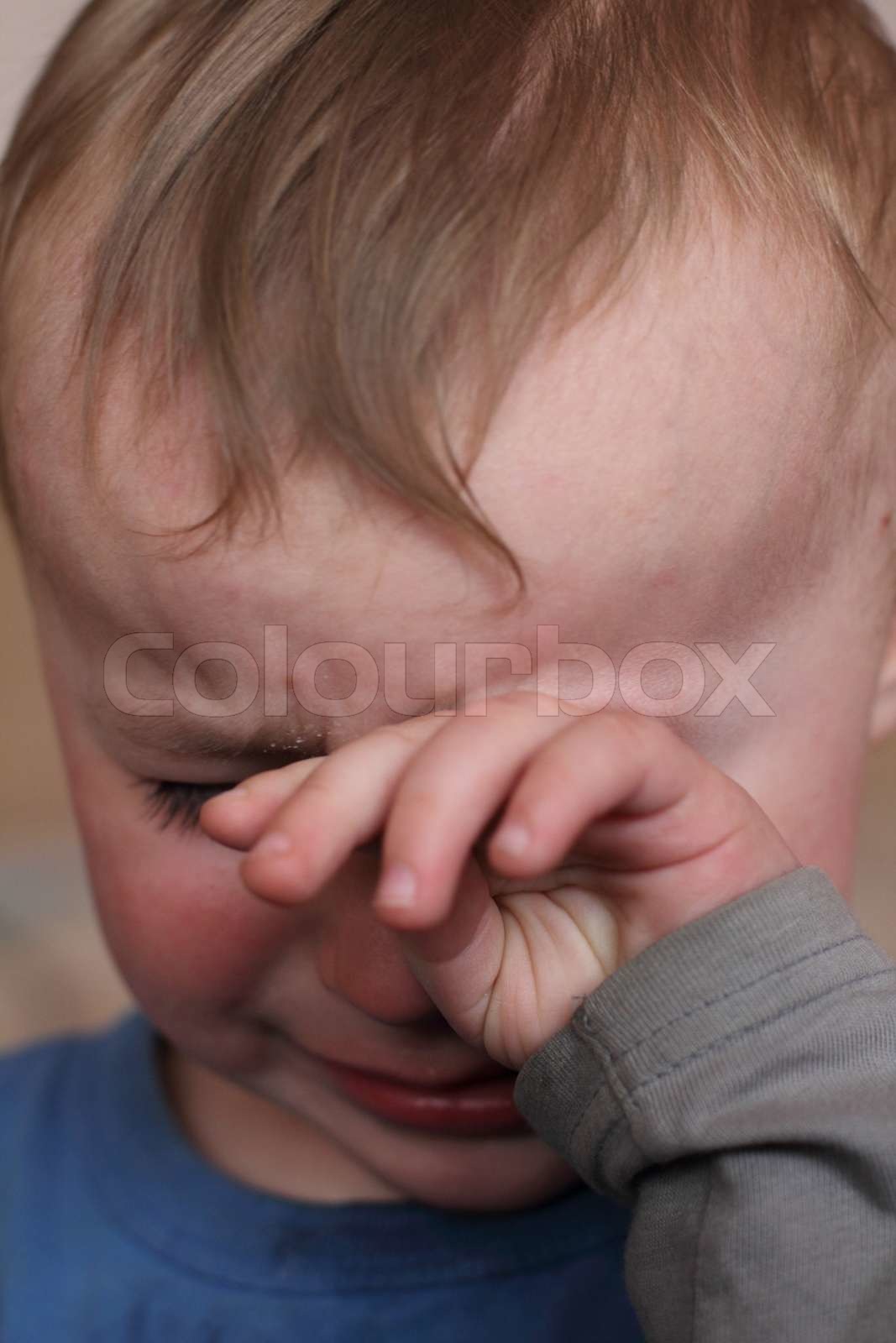 boy crying | Stock image | Colourbox