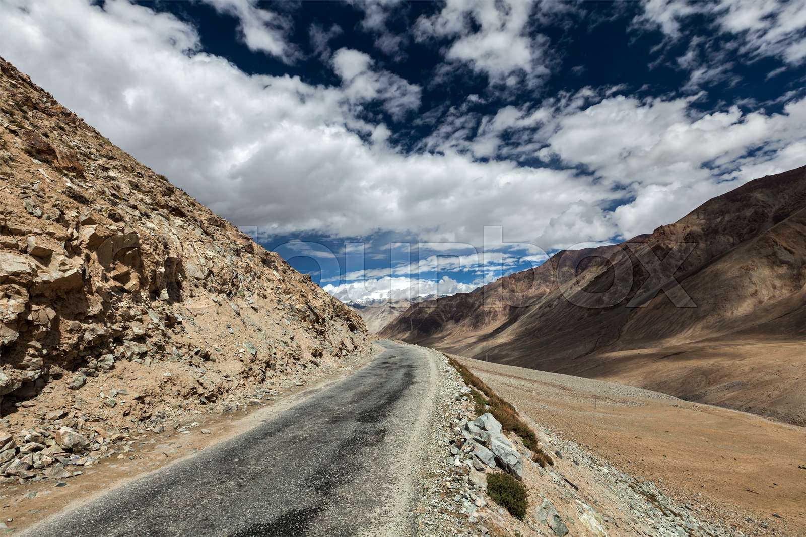 Road in Himalayas | Stock image | Colourbox
