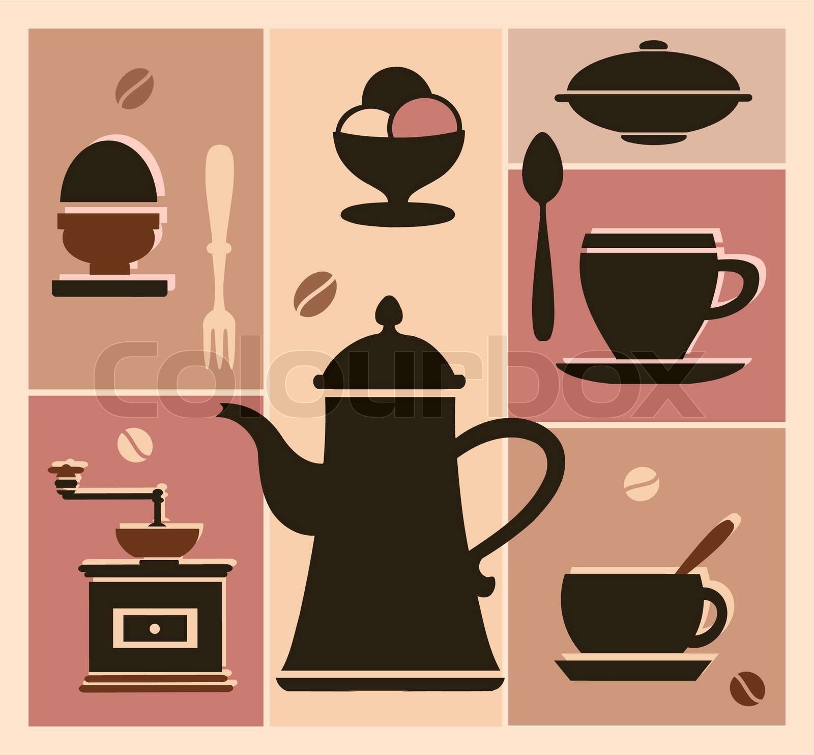 Cafe | Stock vector | Colourbox