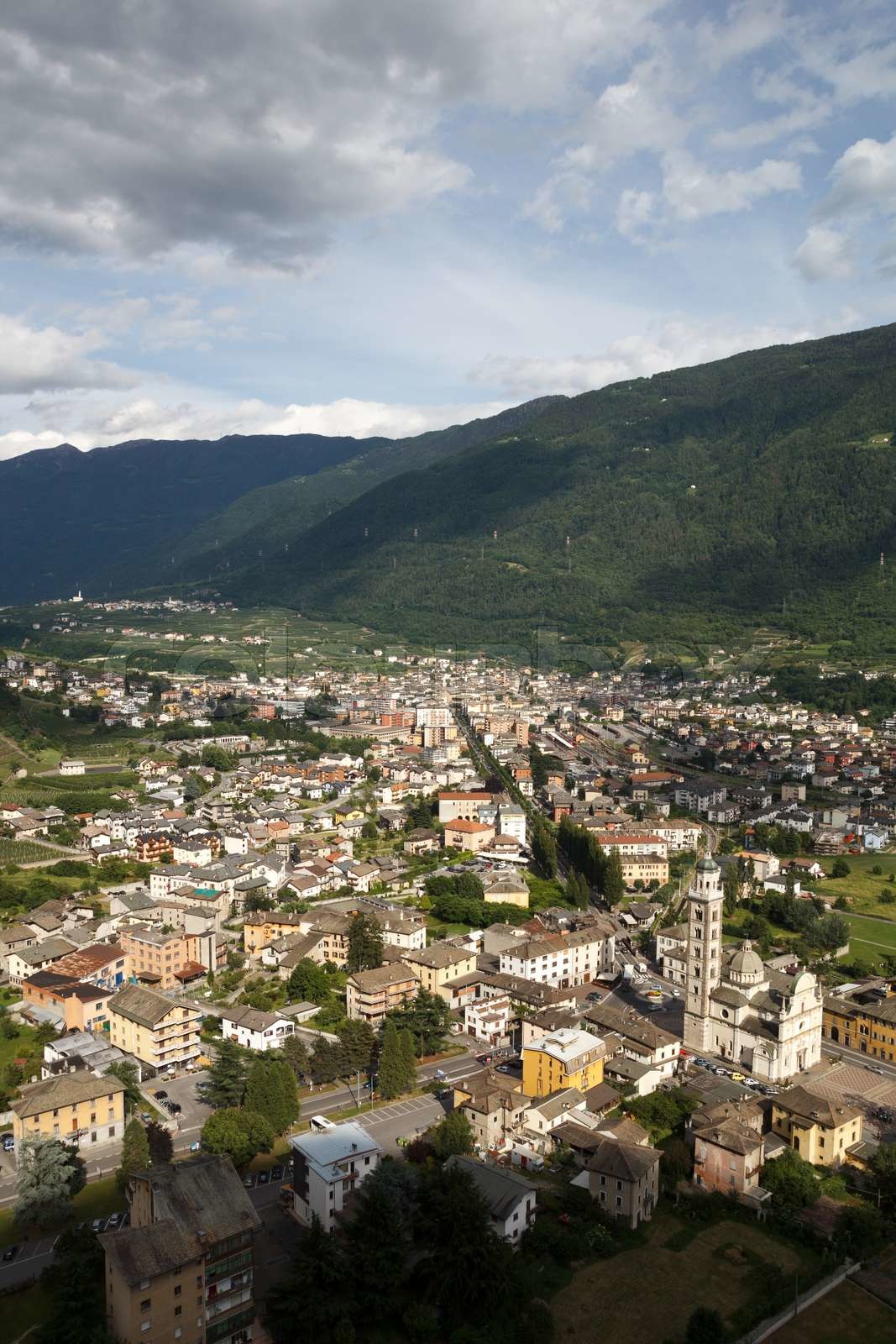 Tirano, Italy | Stock image | Colourbox