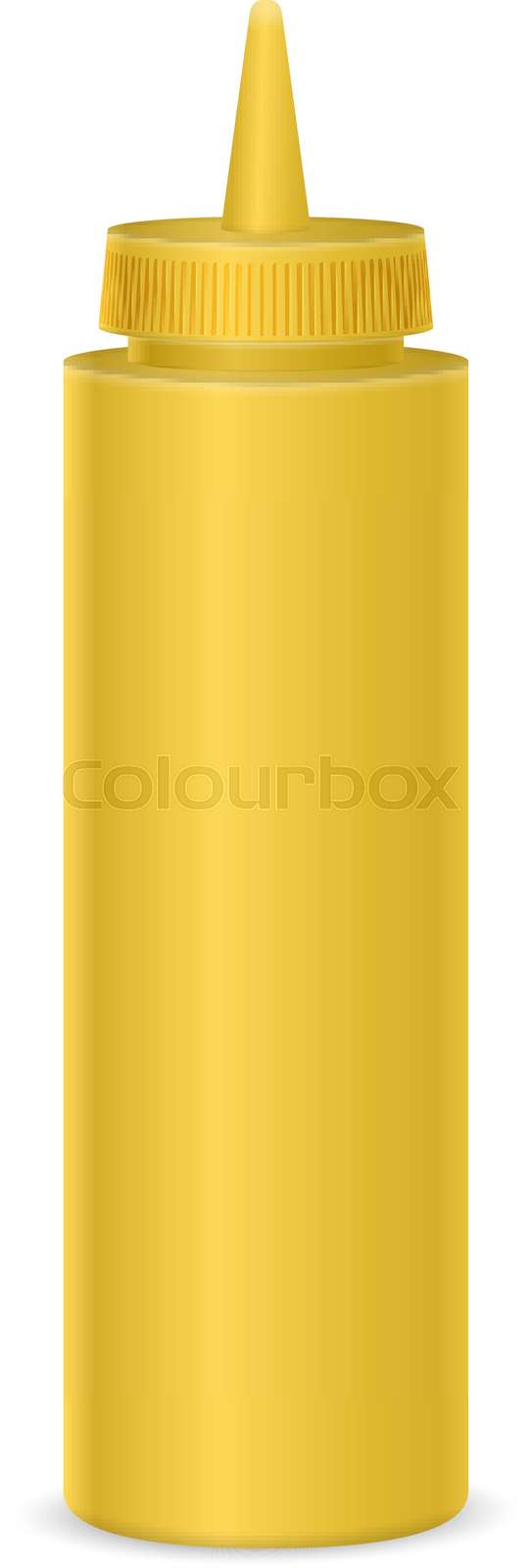 Mustard bottle | Stock vector | Colourbox
