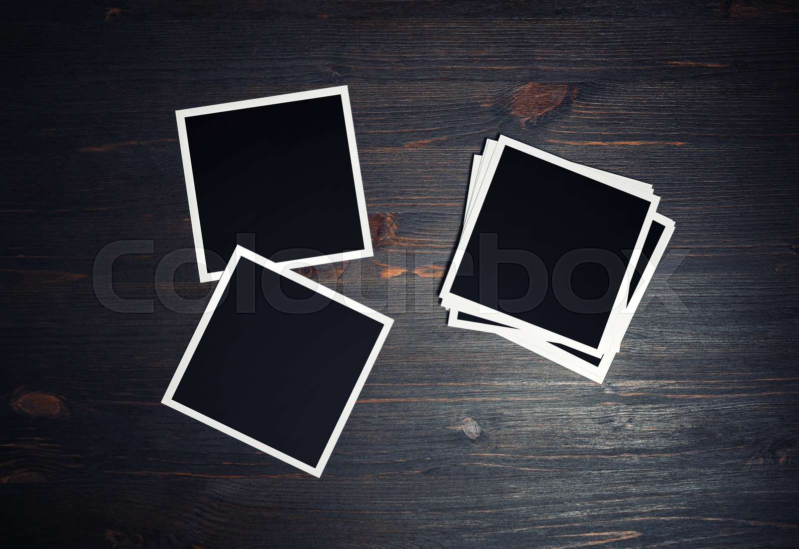 Blank photo frames | Stock image | Colourbox