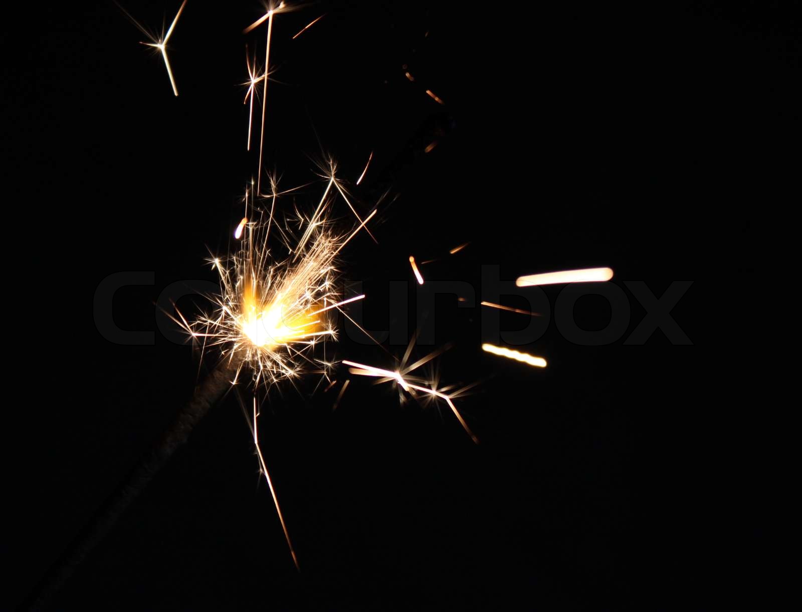 close up of Bengal light | Stock image | Colourbox