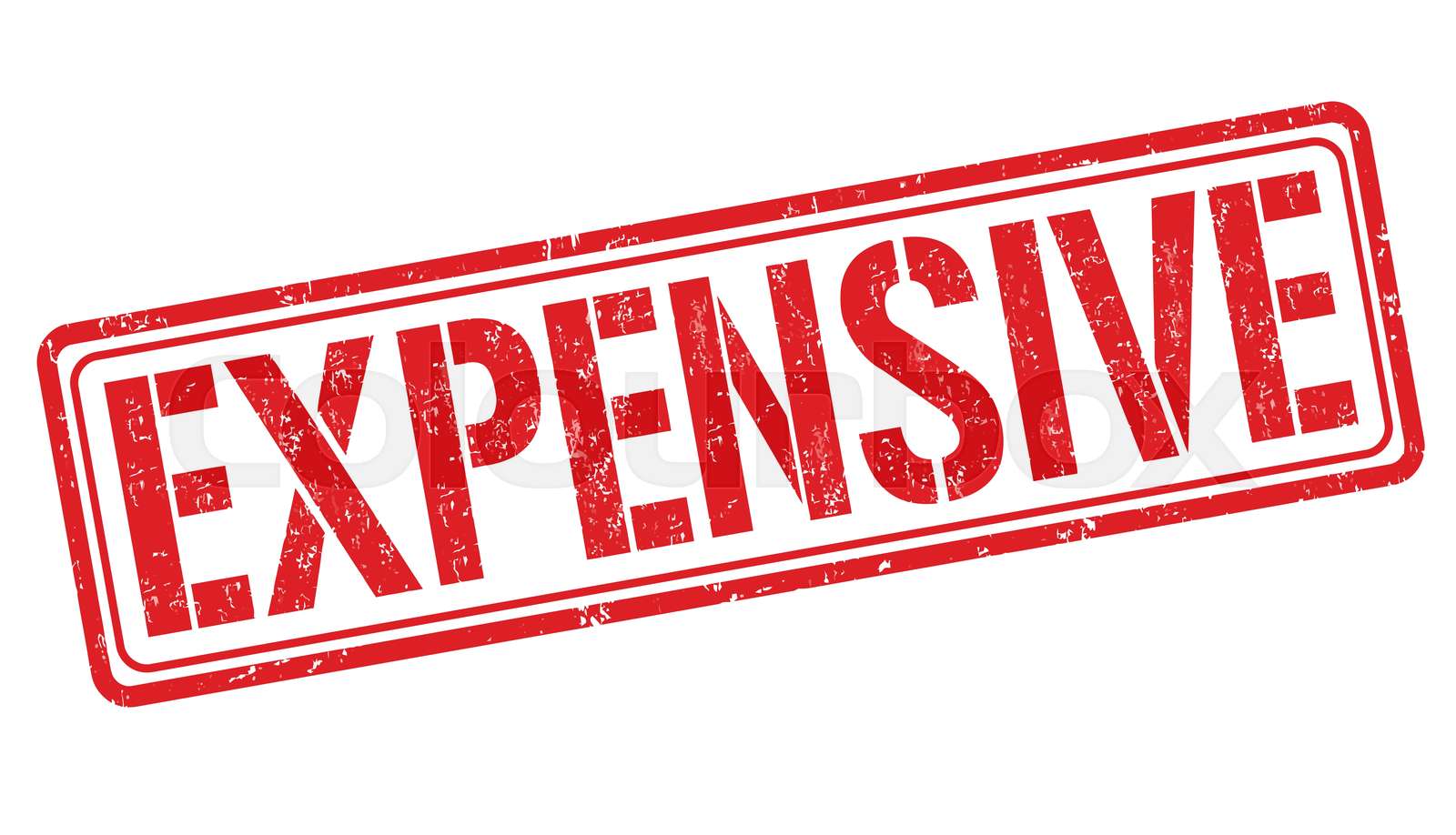 Expensive sign or stamp | Stock vector | Colourbox