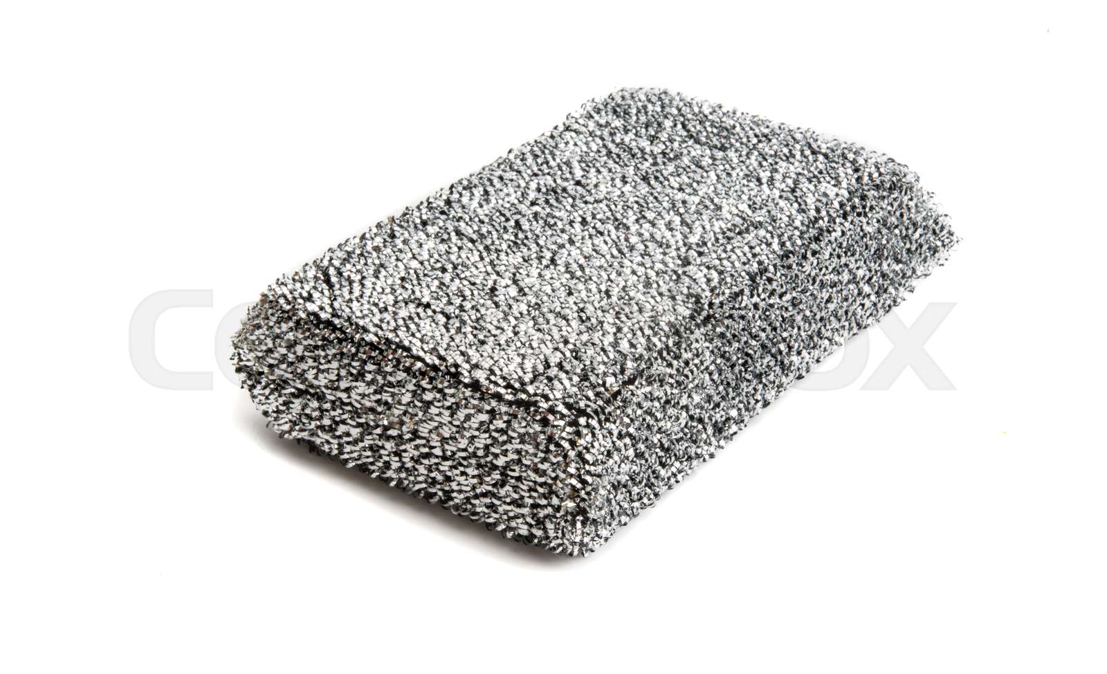 metal sponge isolated | Stock image | Colourbox