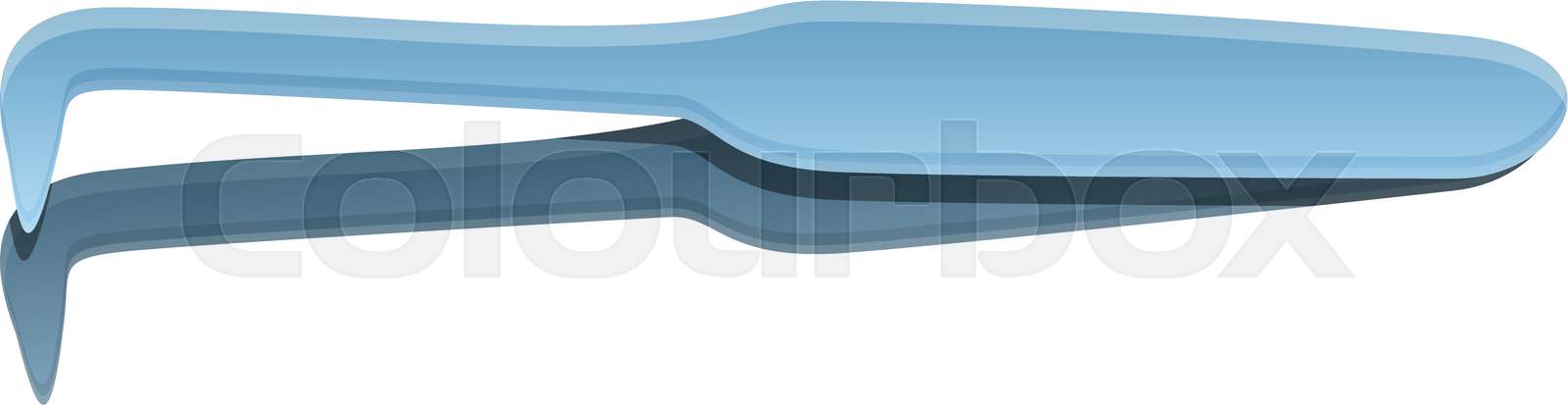 Dental forceps icon, cartoon style | Stock vector | Colourbox