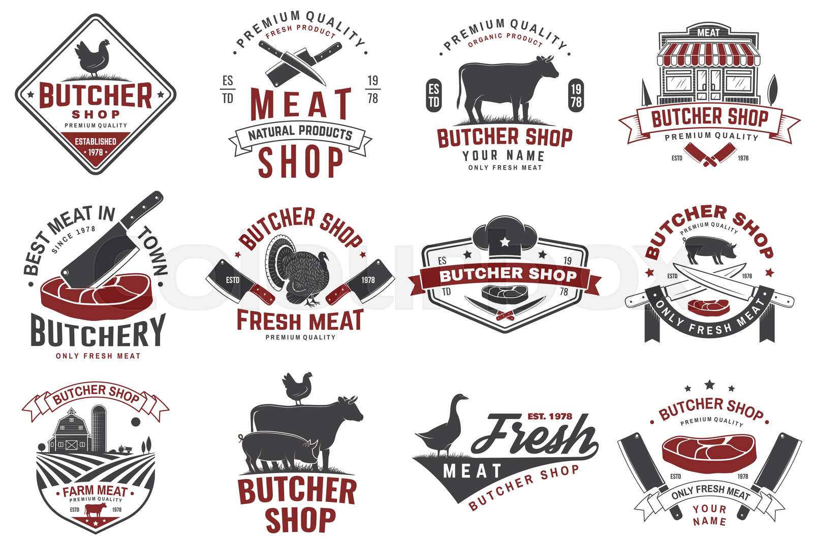 Butcher Shop Logo