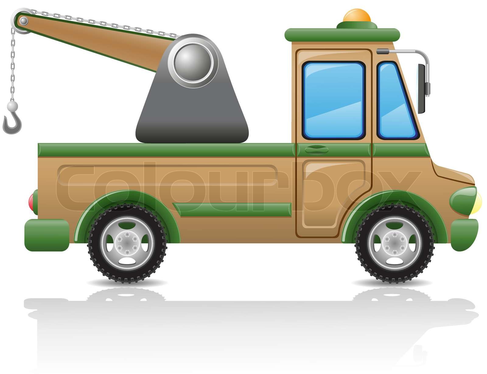 Auto abschleppen-Vektor-illustration | Stock-Vektor | Colourbox