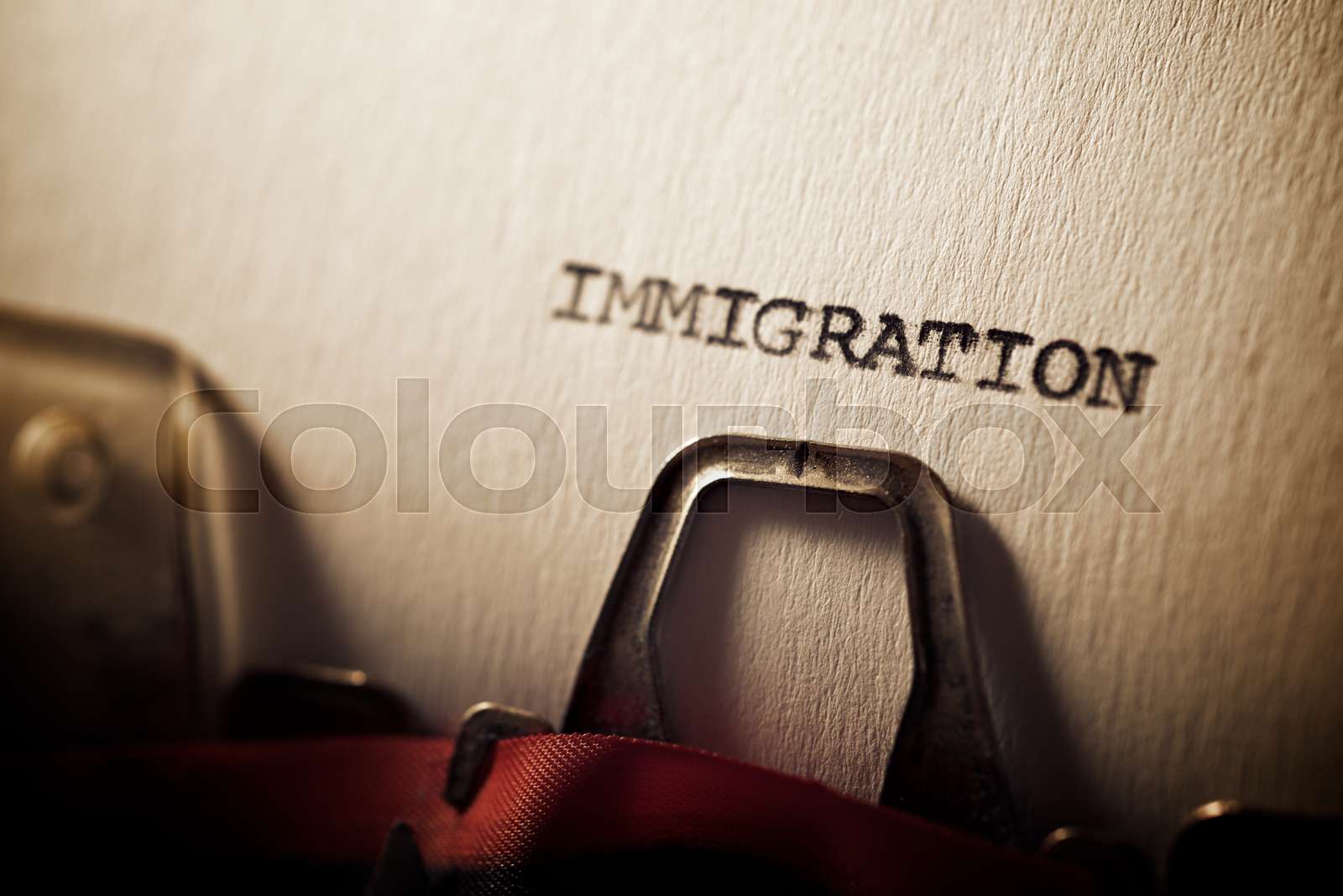 Immigration concept view | Stock image | Colourbox