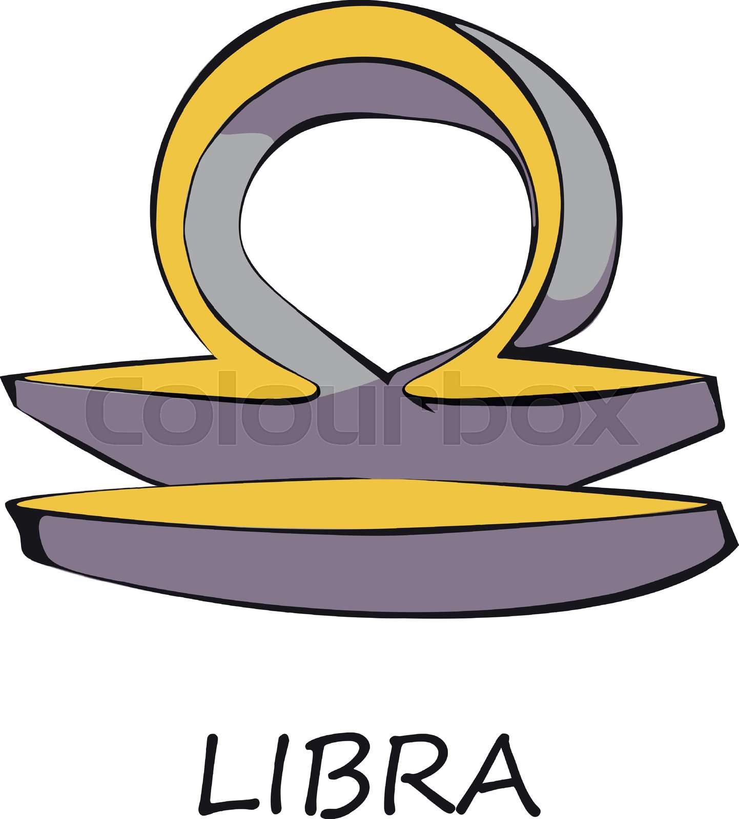 Libra Scales Clipart