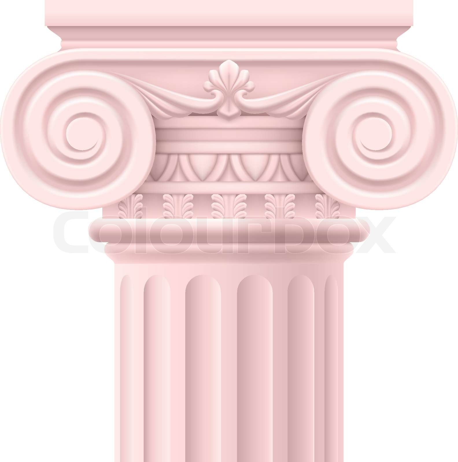 Roman column | Stock vector | Colourbox