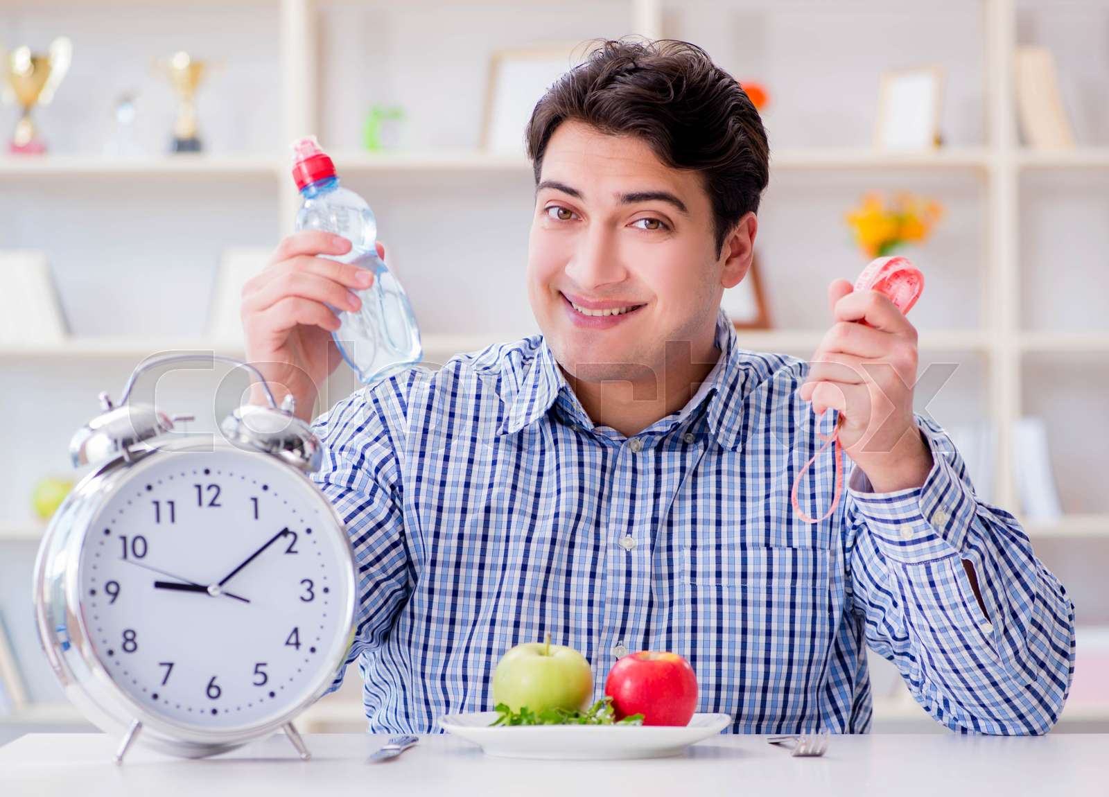 Concept of slow service in the restaurant | Stock image | Colourbox