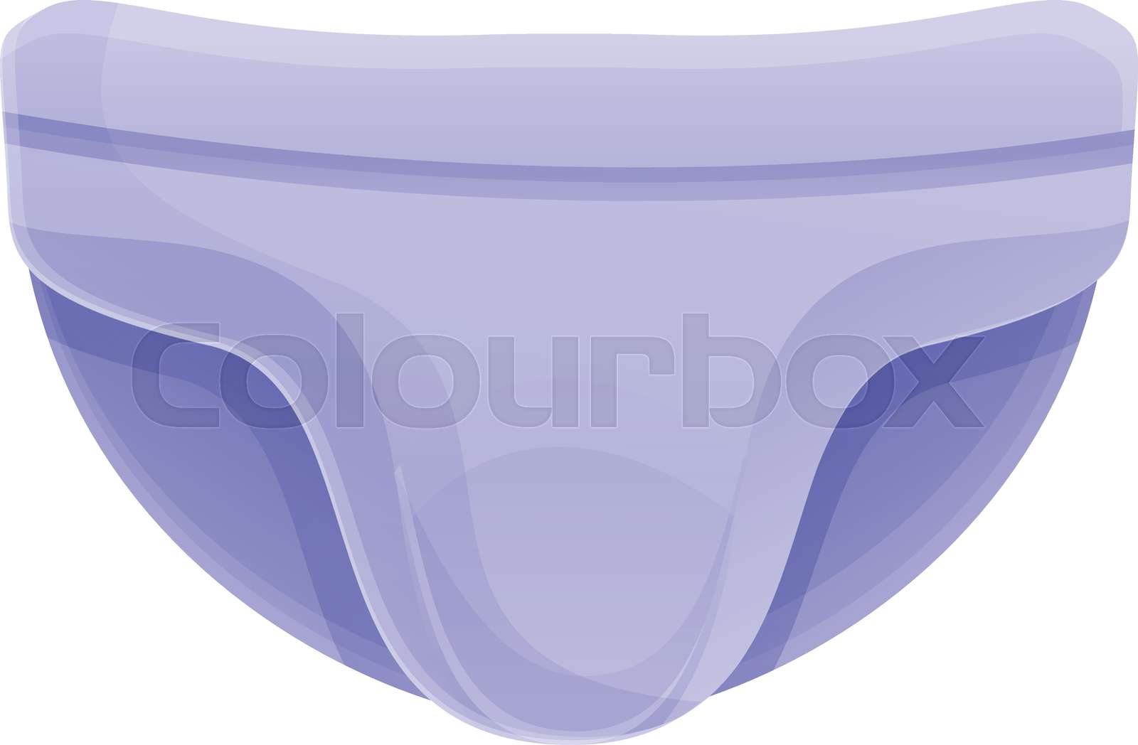 Cloth diaper icon, cartoon style | Stock vector | Colourbox