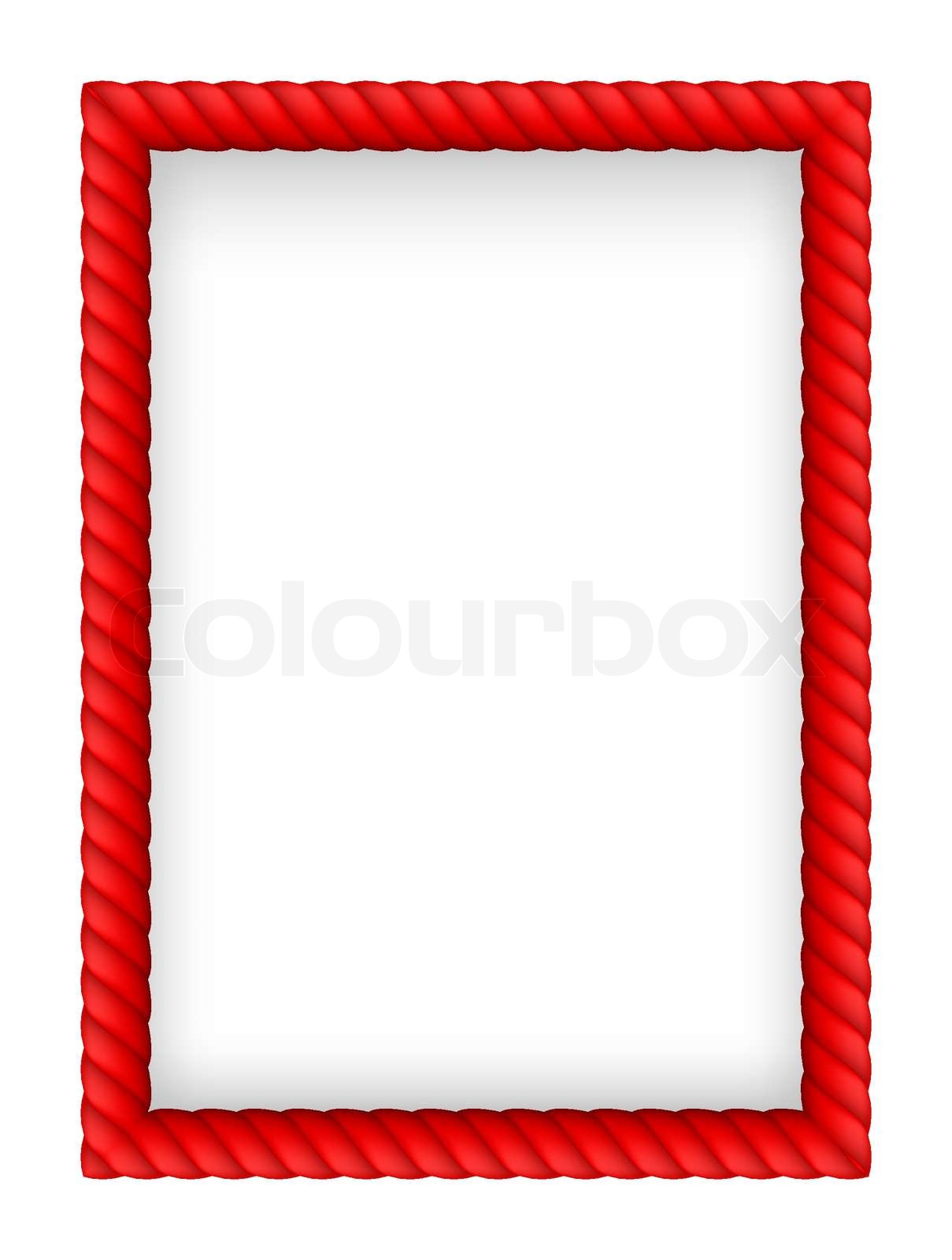 Rope Border | Stock vector | Colourbox