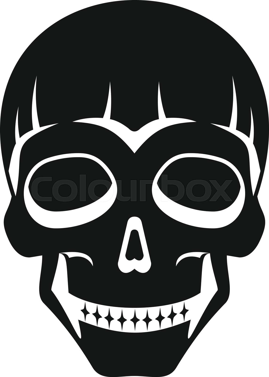 Simple Skull Clipart