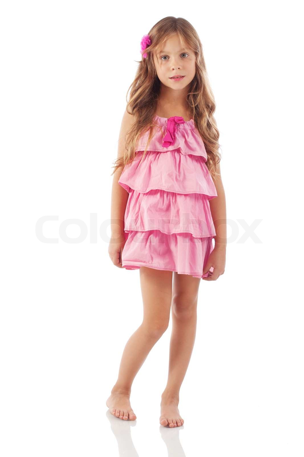 Fashion kid girl | Stock image | Colourbox