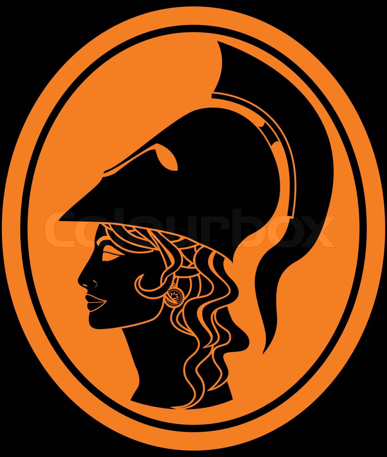 Minerva. vector illustration for design | Stock vector | Colourbox