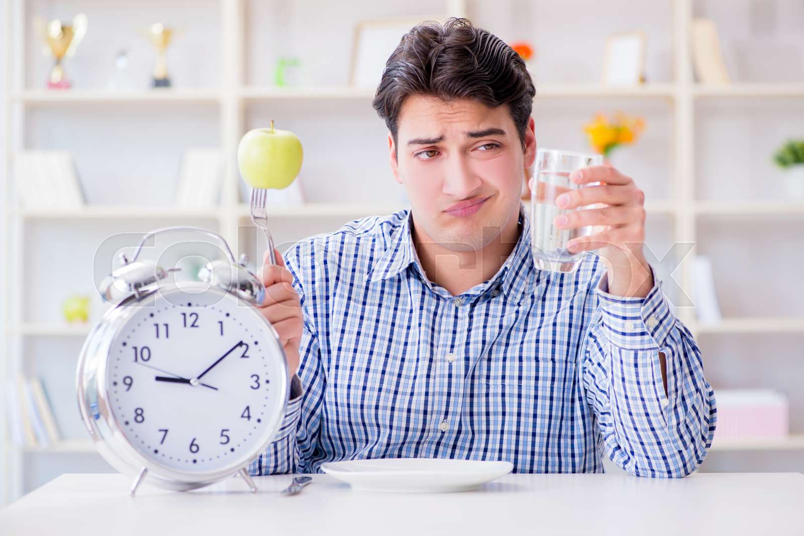 Concept of slow service in the restaurant | Stock image | Colourbox