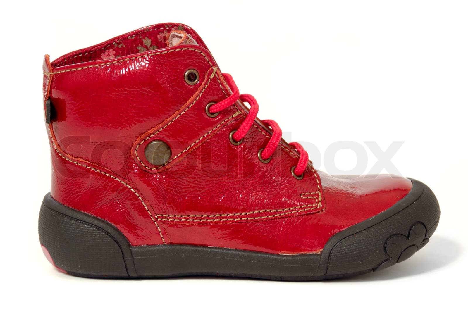 Rote Schuh | Stock Bild | Colourbox