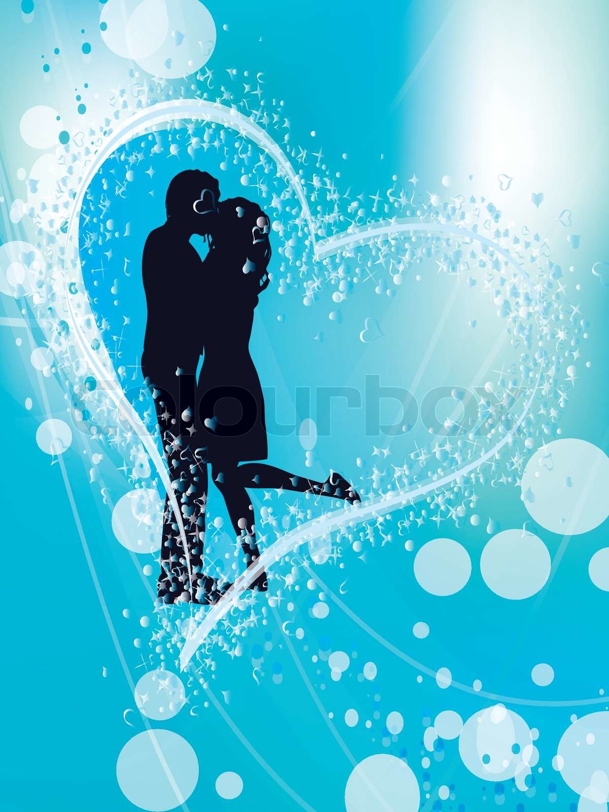 Backgrounds vector love | Stock vector | Colourbox