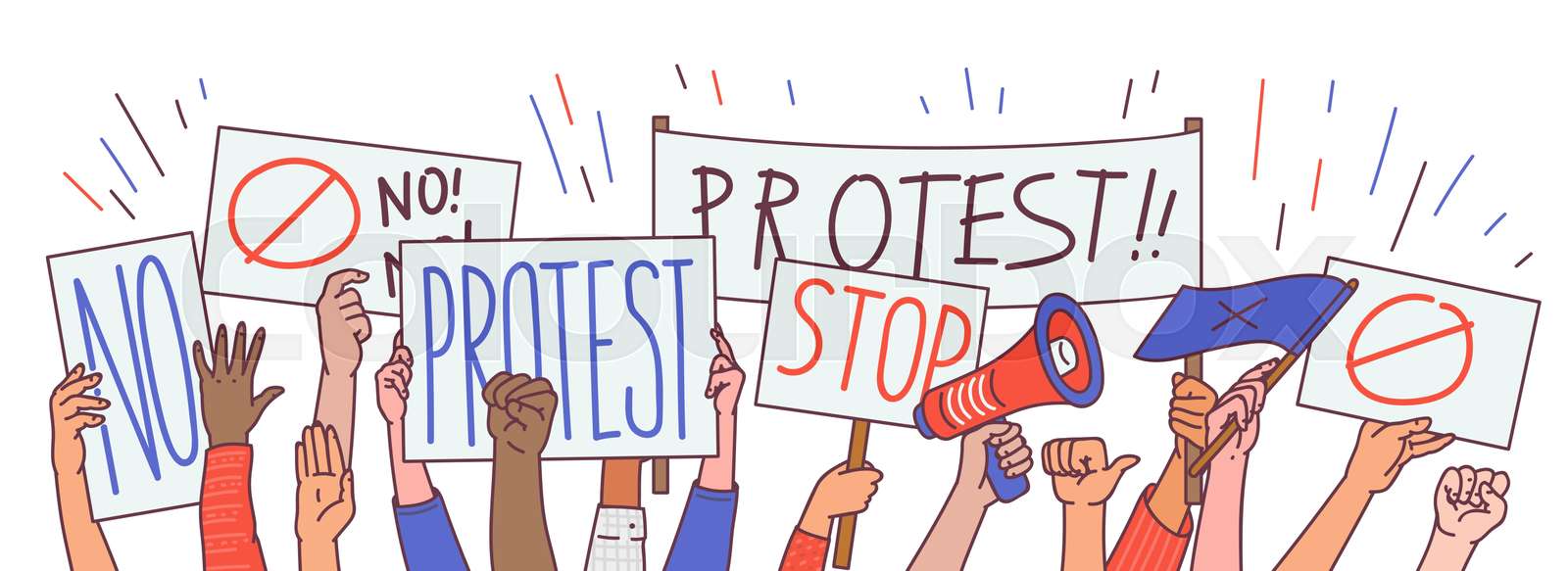 Workers Strike Cartoon