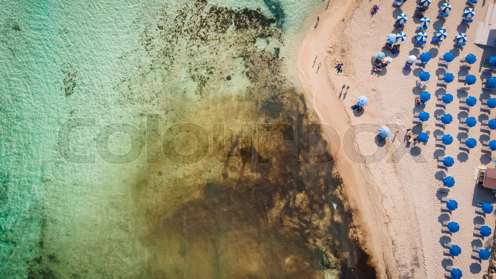 Aerial view of Cyprus island | Stock image | Colourbox