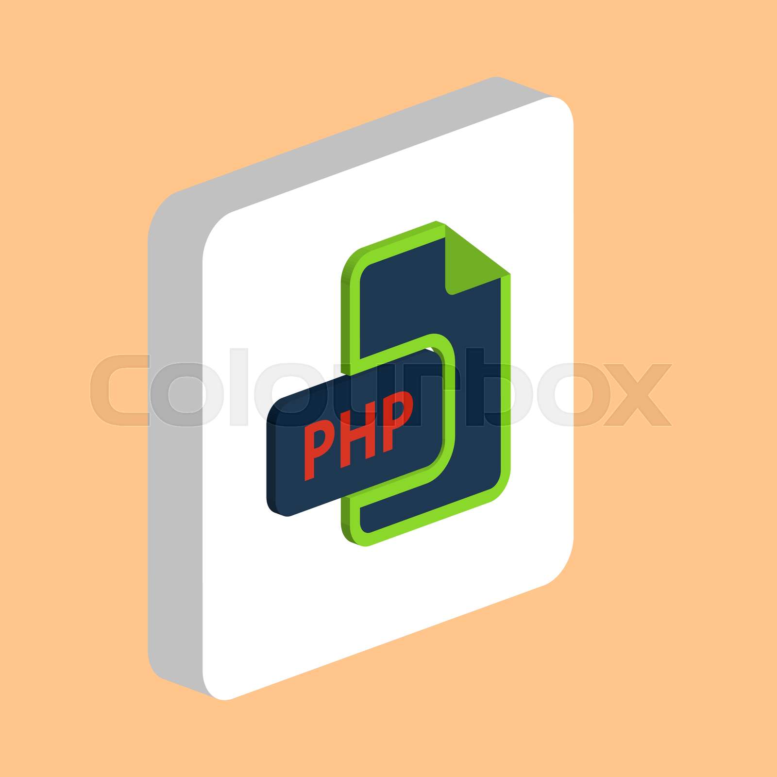 PHP computer symbol | Stock vector | Colourbox